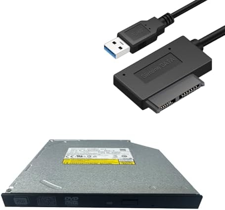 Amazon.com: JOYIN-BURN UJ8C2 UJ8E2 UJ8G2 9.5mm Super Slim SATA CD DVD ...