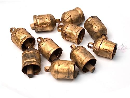 Amazon.com: Sparkle Dreams Shabby Chic Bells 20 Pieces Made of Tin Mix ...