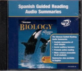 Biology The Dynamics of Life: Spanish Guided Reading Audio Summaries ...