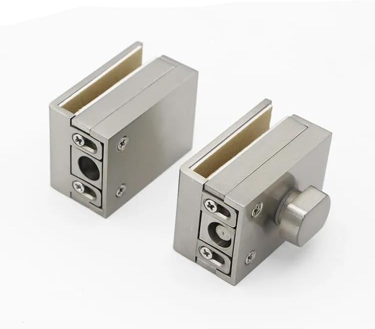 Small Size Glass Door Lock for Shower Enclosure | Brass Body Heavy Duty ...