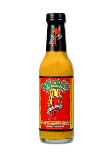 Amazon.com : Mad Anthony's Fiery Mustard 8 oz. : Hot Sauces : Grocery ...
