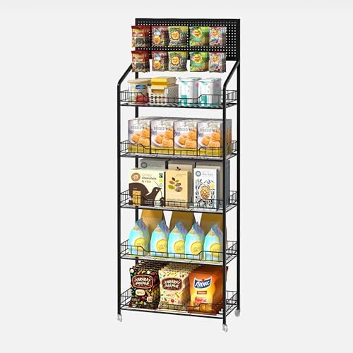 Amazon.com: lesolar Retail Snack Display Stand, 5 Tier Snack Candy ...