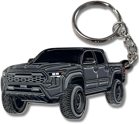 Amazon.com: LEERLY Metal Key Chain and Ring for Toyota Tacoma - TRD Car ...