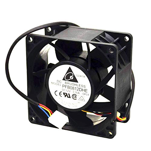 Amazon.co.jp: 冷却ファン PFB0812DHE-F00,Server Cooler ファン PFB0812DHE-F00 ...