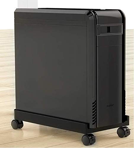 Adjustable Heavy Duty CPU Trolley with Castor Wheels Computer Floor ...