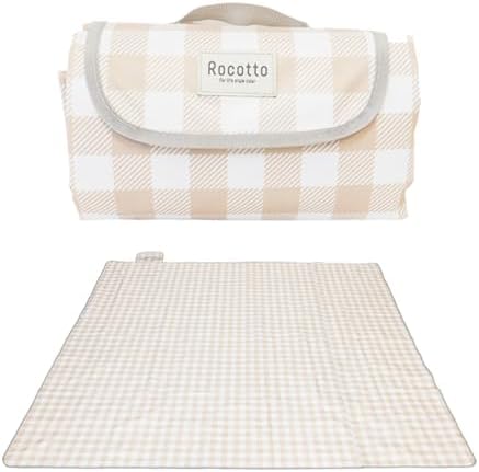 Amazon.co.jp: [Rocotto] レジャーシート 大判 厚手 200x200 ピクニックシート 防水 軽量 韓国風 くすみカラー インスタ映え アウトドア 折りたたみ キャンプ ...