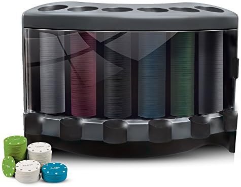 Protocol Poker Chip Set - 300 Poker Chips; 2 Card Decks; Dealer Button ...