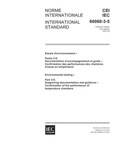 IEC 60068-3-5 Ed. 1.0 b:2001, Environmental testing - Part 3-5 ...