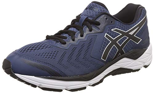 Buy ASICS Men Gel-Foundation 13 (2E) Dark Blue/Black/White Running ...