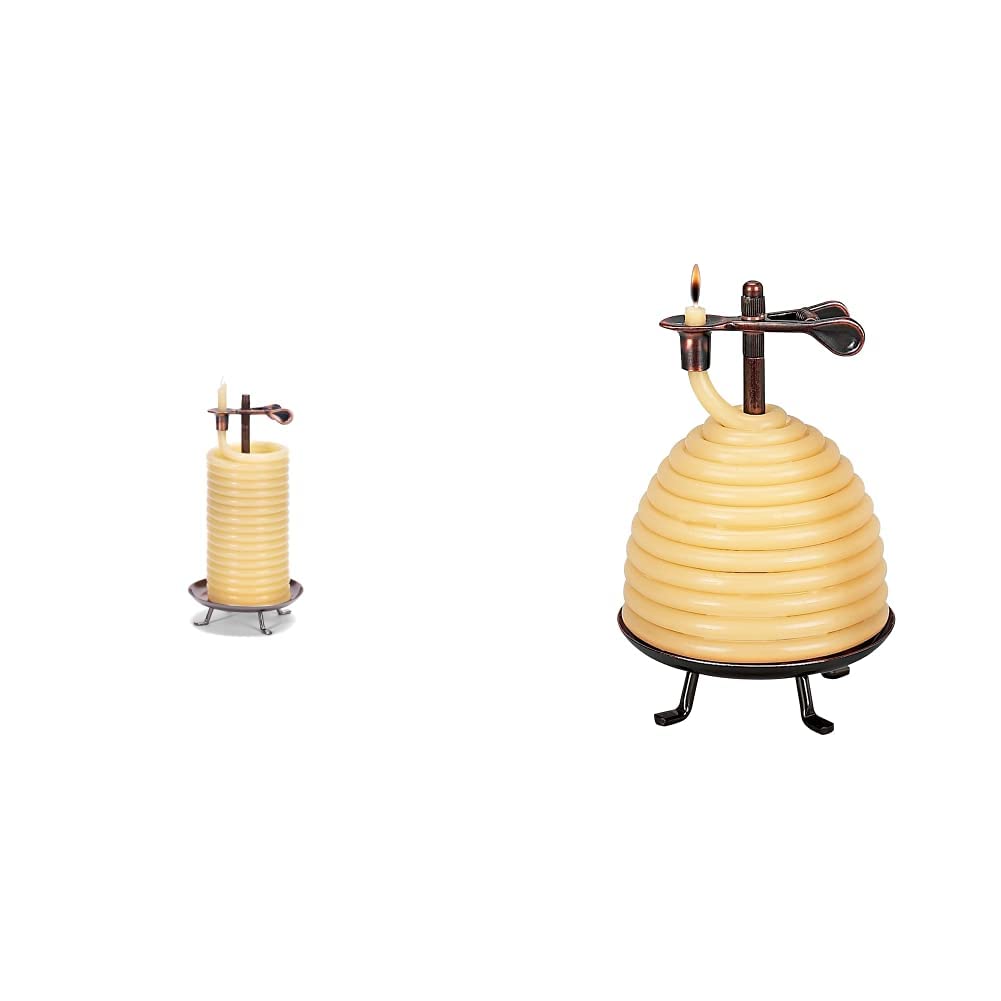 Amazon.com: Candle by the Hour 80-Hour Vertical Candle and 50-Hour ...