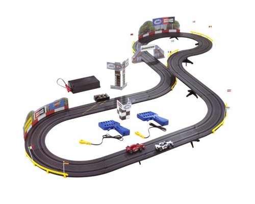 HOT WHEELS Slot Car Racing Formula Global Circuit Slot Car Racing Set ...
