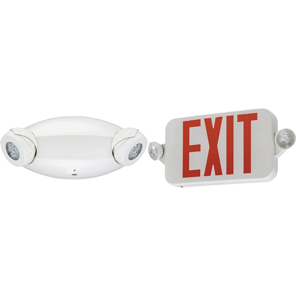 Lithonia Lighting ELM4L Quantum LED Emergency Light, Manual Testing ...