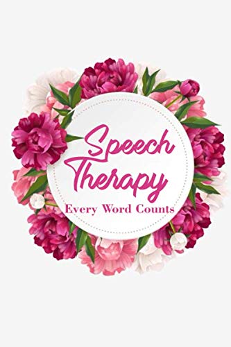 Speech Therapy Every Word Counts: Speech Therapist Gift - Appointment ...