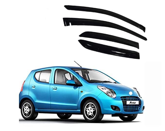 Auto Royal Car Rain Guards Wind Door Visor Side | Wind Visor ABS ...