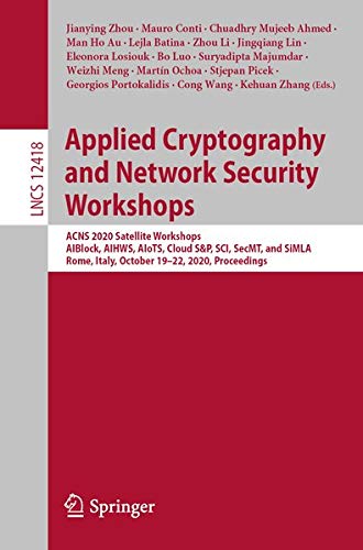 Buy Applied Cryptography and Network Security Workshops Book Online at ...