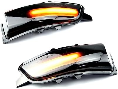 PAISEN Lens Dynamic Sequential Blink LED, LED Side Wing Rearview Mirror ...