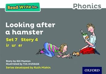 Read Write Inc. Phonics: Grey Set 7 Storybook 4 Looking After a Hamster ...