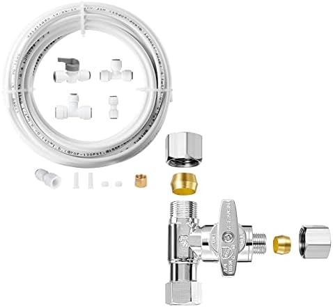 Amazon.com: Ice Maker Water Line Kit - Food Grade Refrigerator/Fridge ...