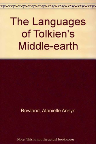 Amazon.com: The Languages of Tolkien's Middle-Earth: 9780395291290 ...