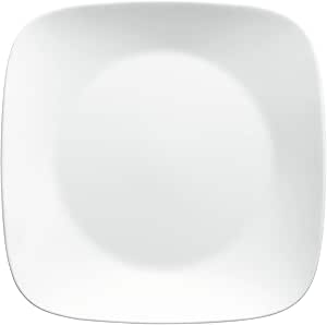 Corelle Dinnerware Set (4pc Set, Pure White)-Set for 4 | Includes 4 x ...