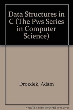 Amazon | Data Structures in C (The Pws Series in Computer Science) | Drozdek, Adam, Simon ...