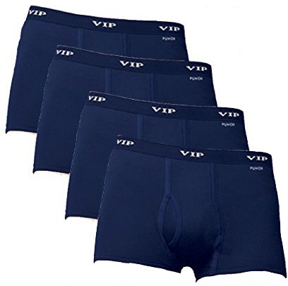 Buy VIP Men's Cotton Trunk (Pack of 4) (VIP_PUNCH_4_Multicolor, 90 Cm ...