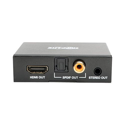 Tripp Lite HDMI Audio De-Embedder / Extractor, UHD 4K x 2K @ 30Hz (P130 ...