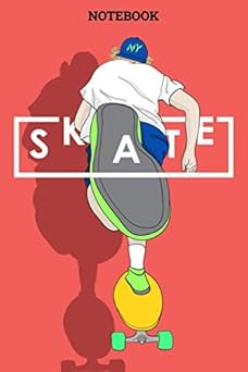 Notebook: Modern Skaters Blank Lined Journal To Write In For Notes ...