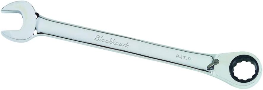 Blackhawk BW-1424 12 Pt Combo Rev Ratcheting Wrench,3/4",Full Polish ...