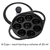 Buy Hawkins Futura 16 cm Cast Iron Appe Pan, Non Stick Paniyaram Pan ...