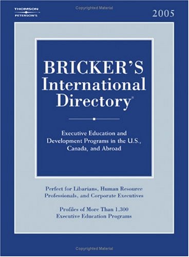 Bricker's International Directory 2005: 9780768915587: Amazon.com: Books