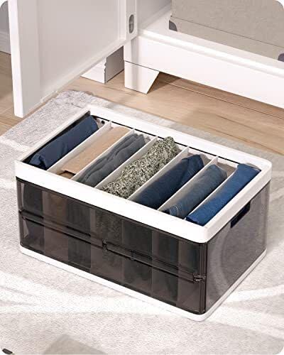 Dhadh Folding Box Storage Wardrobe Organizer For Clothes Boxes Multiple ...