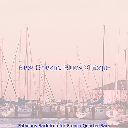 Fabulous Backdrop for French Quarter Bars de New Orleans Blues Vintage ...