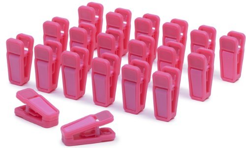 Amazon.com: 20 PCS Plastic Baby Hanger Clips for Kids Hangers - Pants ...