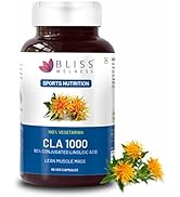 Bliss Welness CLA 2000 | 80% Conjugated Lenoleic Acid Safflower Oil ...
