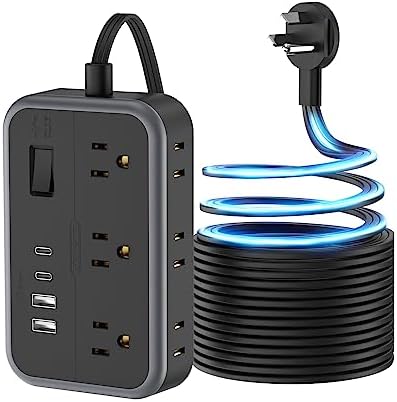 Amazon.com: Atomi Power Cube 2-Pack – 3AC Outlets + 3 Smart USB Ports ...