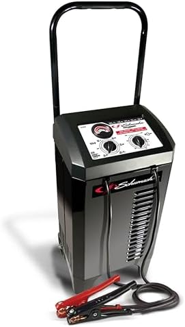 Amazon.com: Schumacher Electric 2-in-1 Wheeled Battery Charger and Jump ...