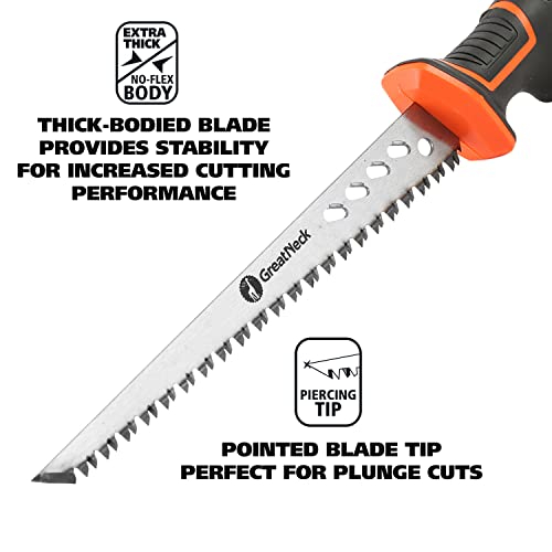 Snapklik.com : GreatNeck 74027 Rasping Jab Saw And Sheath, Drywall ...