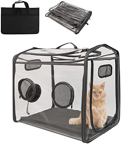 Amazon.com : LONABR Pet Dryer Box, Portable Cat Dryer Room, Foldable ...