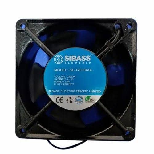 Rexnord Exhaust Fan (4" x 4" Square, Black) : Amazon.in: Home & Kitchen