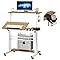 Amazon.com: Panta Mobile Standing Desk, Adjustable Rolling Computer ...