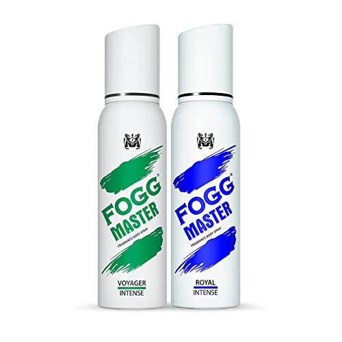 Fogg Master Royal Intense & Voyager Intense, No Gas Perfume Body Spray ...