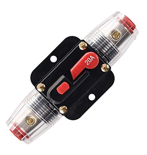Ymhtd 20a Reset Fuse 20 150amp Inline Circuit Breaker Reset ...