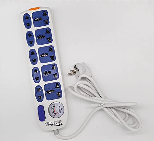 Buy AADGEX 8 Socket Extension Board with Individual Switch LED ...