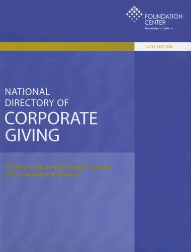National Directory of Corporate Giving: Clark, David L.: 9781595420985 ...
