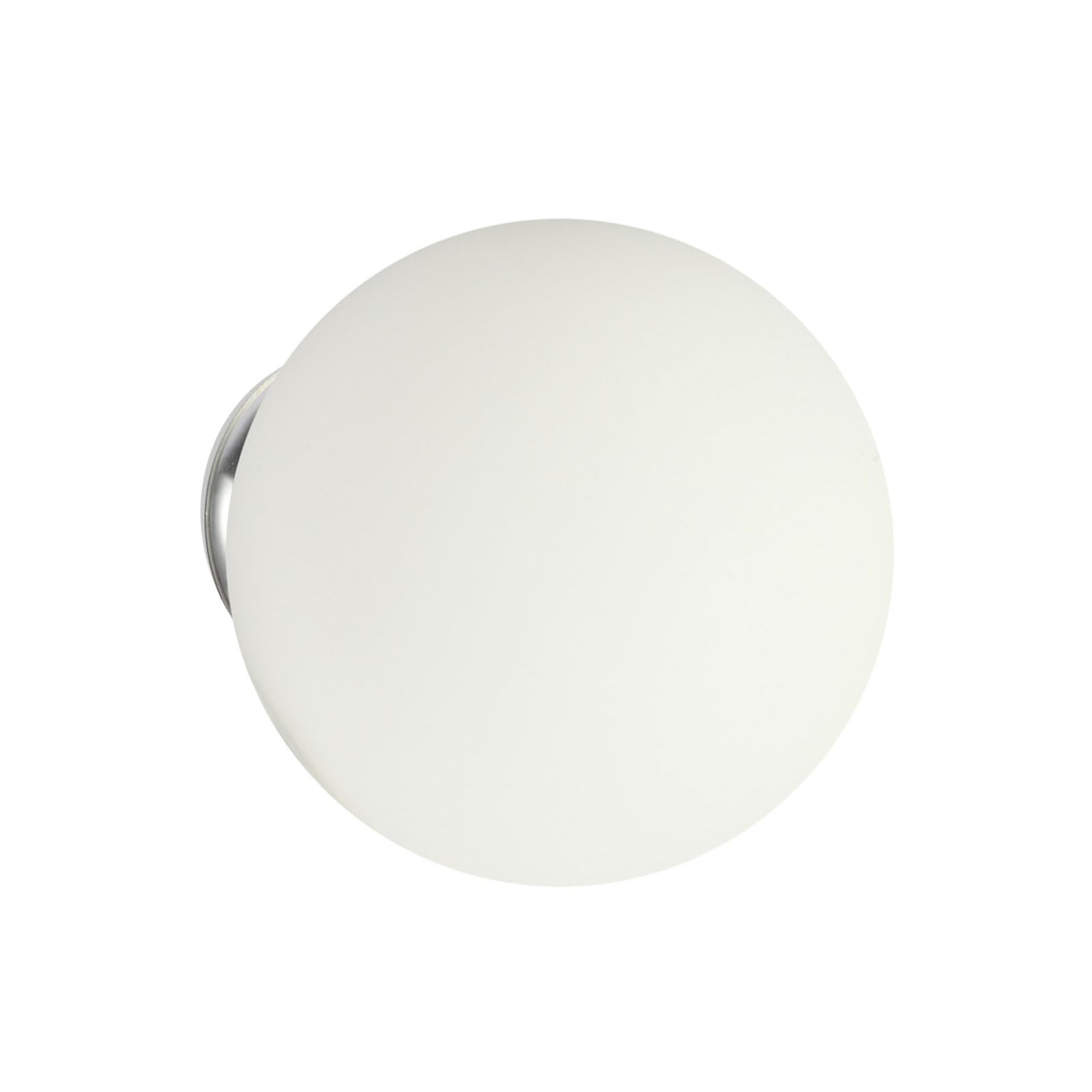 LLdshun White Round Wall Sconce – Modern Indoor Wall Light for Bedroom ...