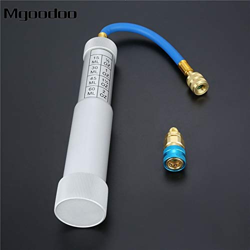 Buy Alina-Shops - 1/4inch SAE 2OZ Oil Injector R134A R12 R22 Car Oil ...