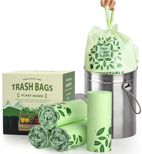 Amazon.com: AYOTEE Small Compost Bags 2.6 Gallon with Handles, Small ...