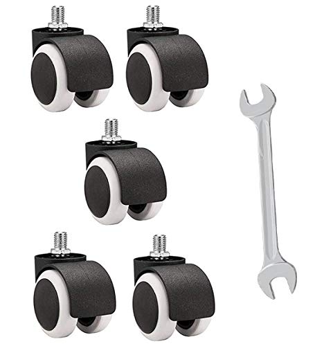 Raj chair Thread Moulded Alloy Wheel PU for Offices Chairs N D - Set of ...