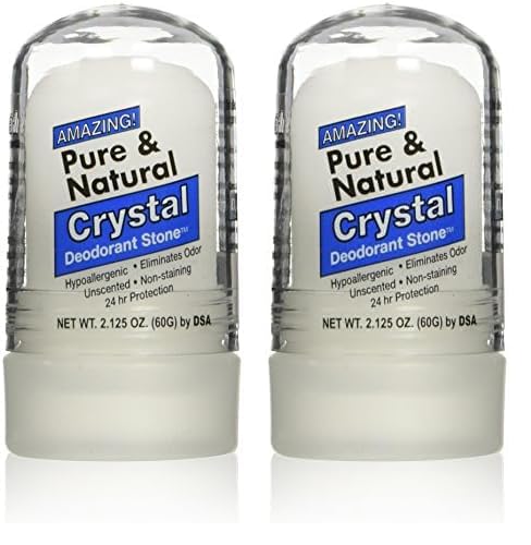 Amazon.com : Thai Deodorant Stone Pure and Natural Crystal Mini Stick ...